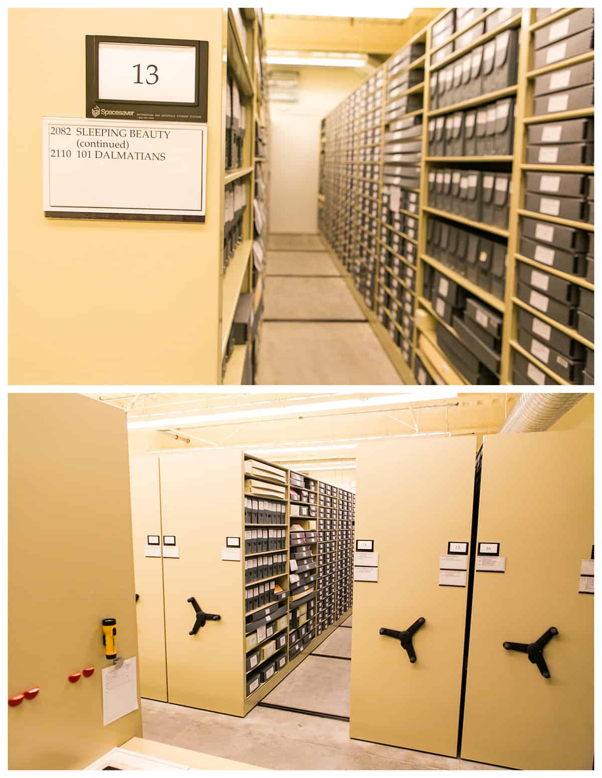 Behind the tour scenes of the Disney Animation Research Library