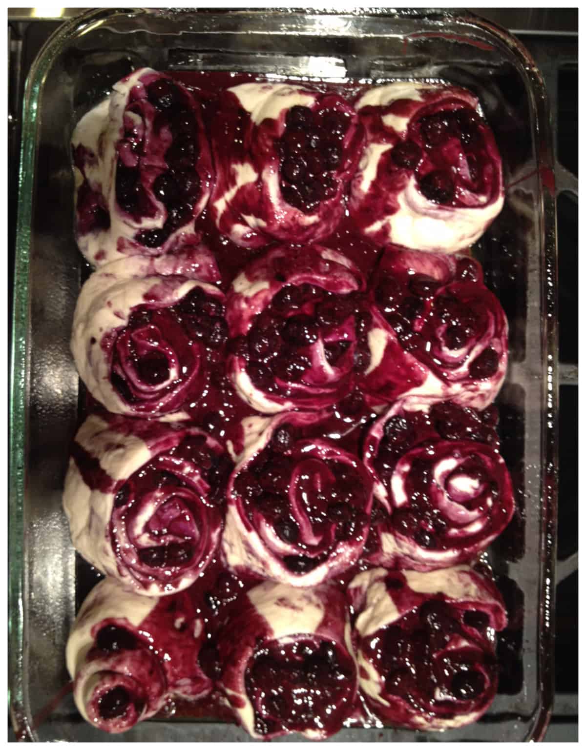 Blueberry Cinnamon Rolls A Sparkle Of Genius