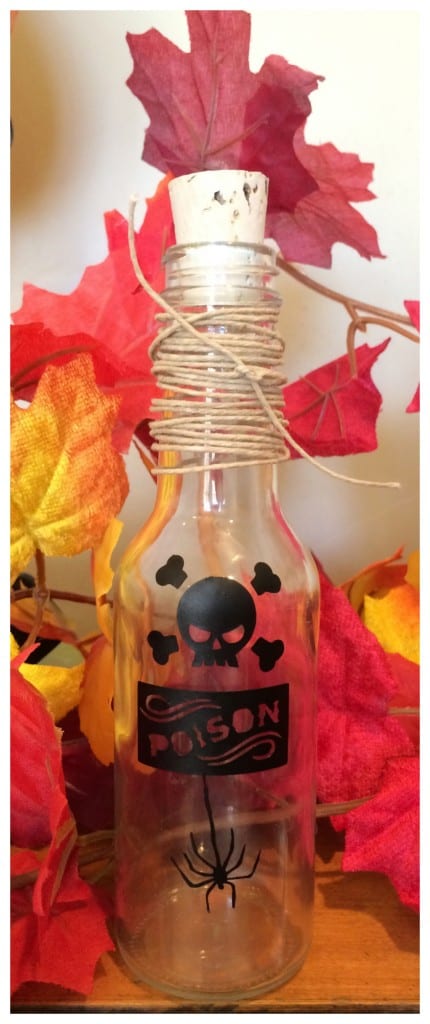 Jar of Poison Halloween Decoration - A Sparkle of Genius