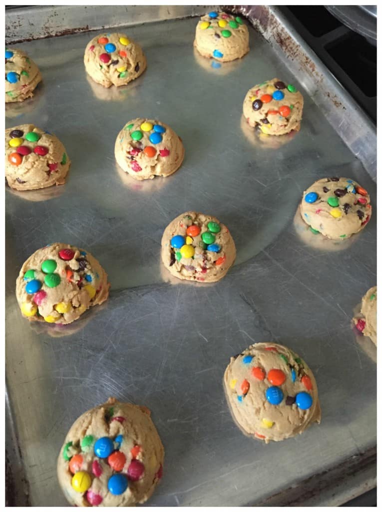 M&M Cookies - A Sparkle of Genius