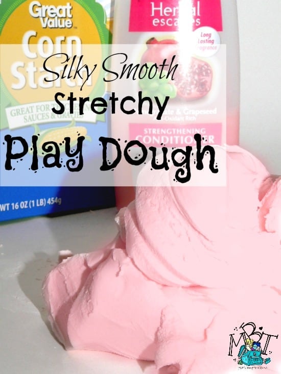 Silky Smooth Homemade Play Dough- Soft Playdoh made with Conditioner