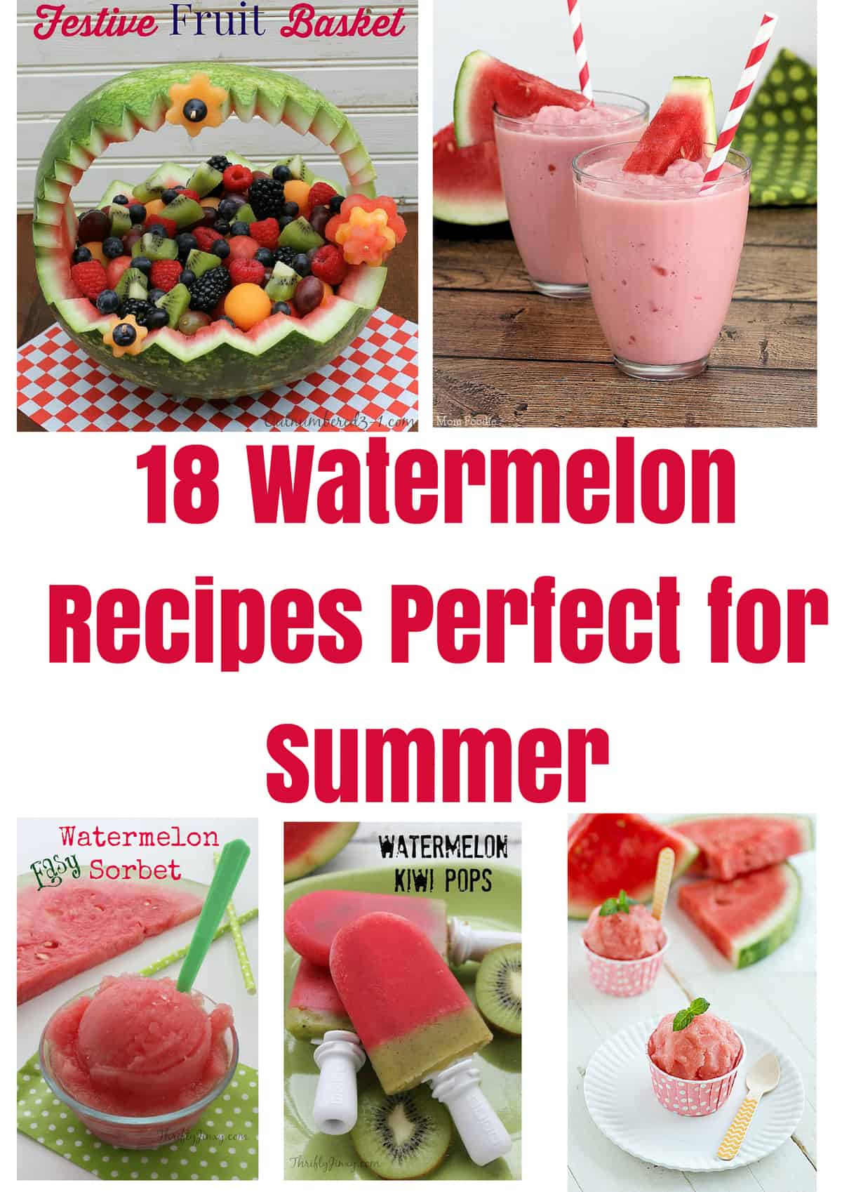15 Watermelon Recipes Perfect for Summer - A Sparkle of Genius
