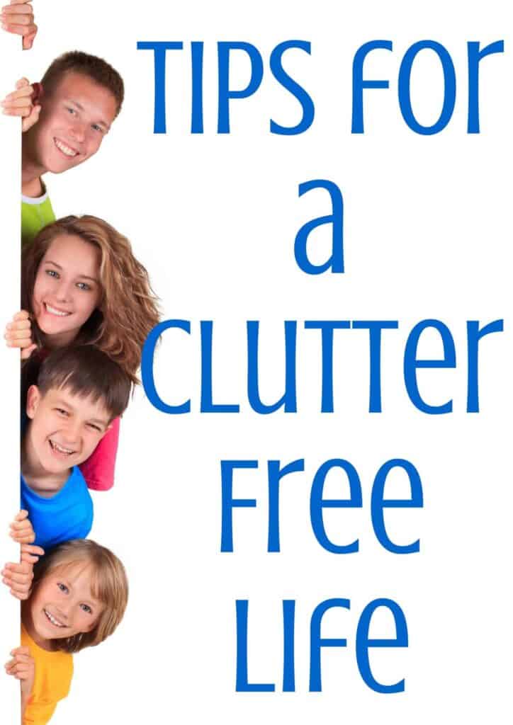 Tips for a Clutter Free Life