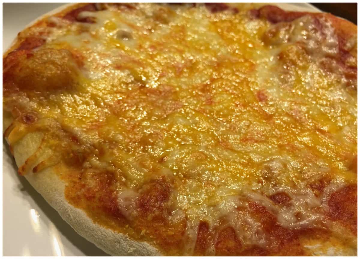 Homemade Cheese Pizza - A Sparkle of Genius