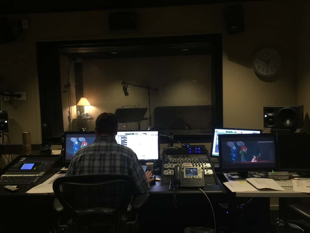 Disney's ZOOTOPIA Voice recording session with Fru Fru