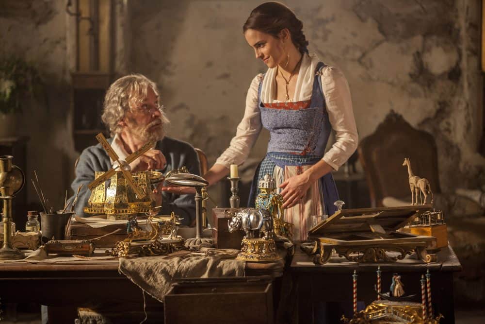 Images from the live action Disney Beauty and the Beast Movie