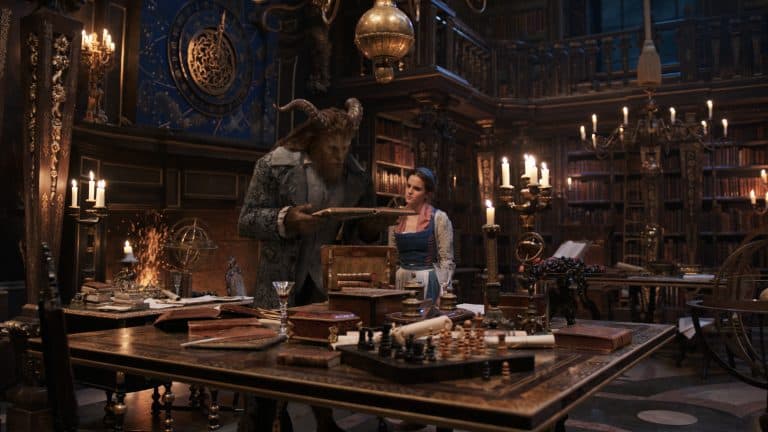 Images from the live action Disney Beauty and the Beast Movie