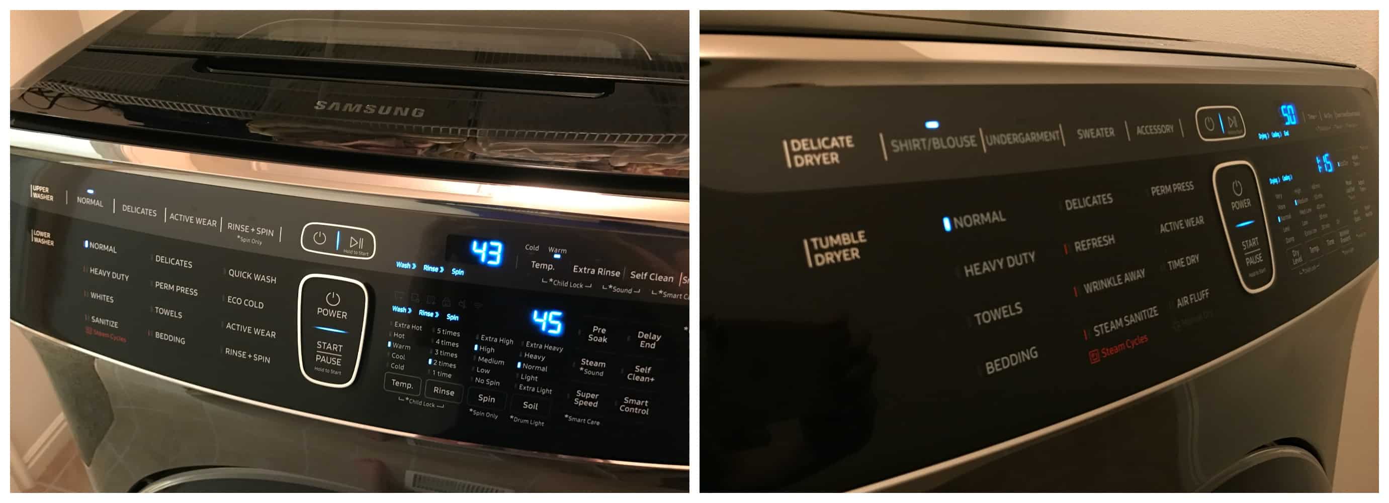 Samsung Flex Washer Dryer Pair from Best Buy