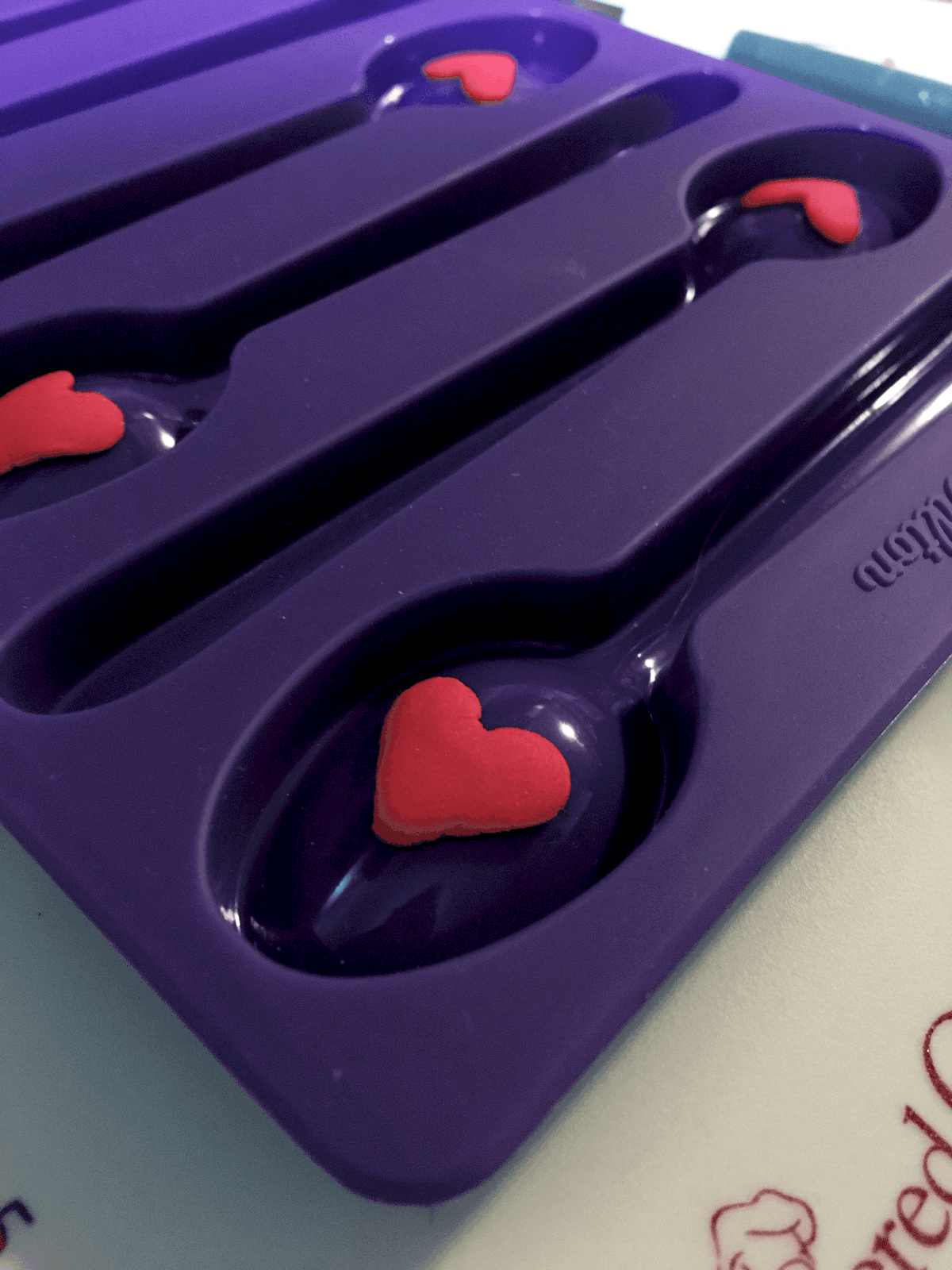 How to make an Easy Chocolate Candy Spoon with Heart