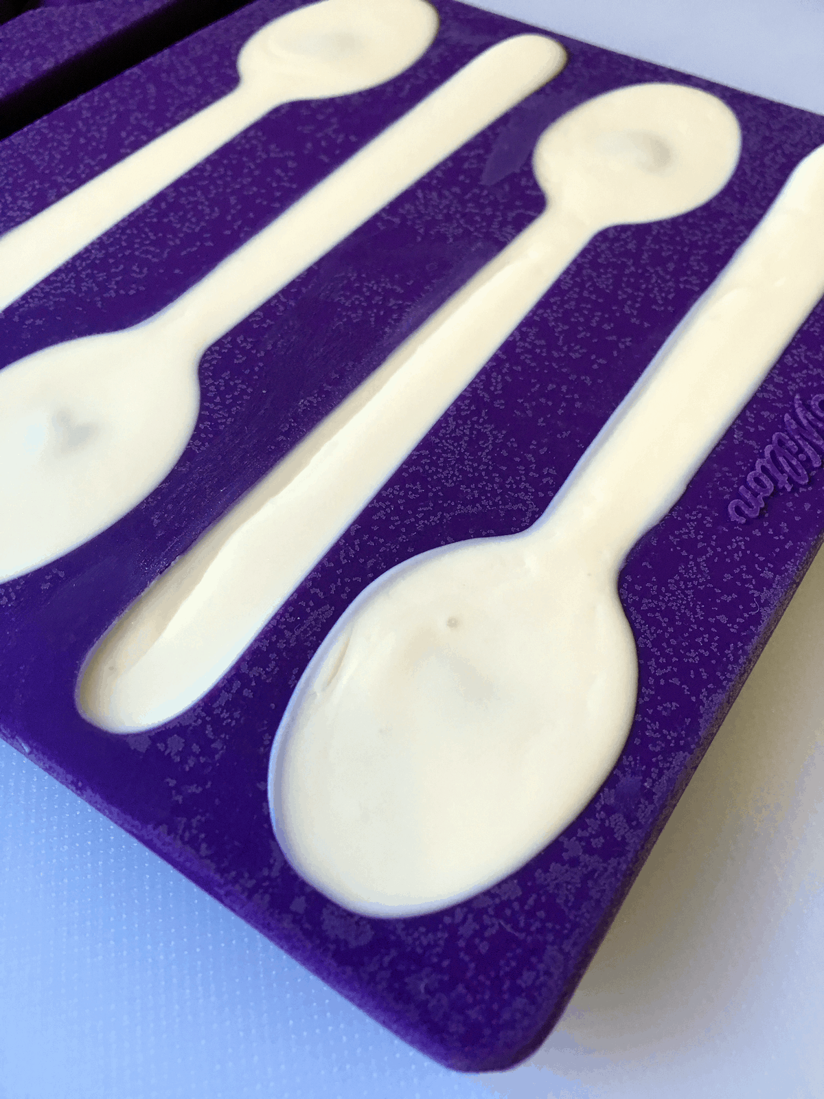 How to make an Easy Chocolate Candy Spoon with Heart