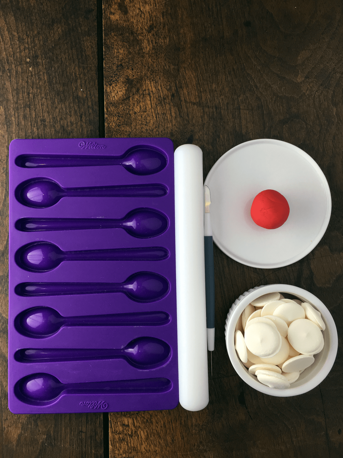 How to make an Easy Chocolate Candy Spoon with Heart