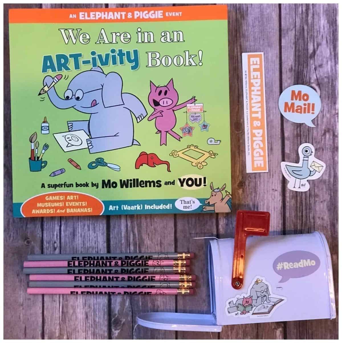 We Are in an ART-ivity Book! by Mo Willems - A Sparkle of Genius