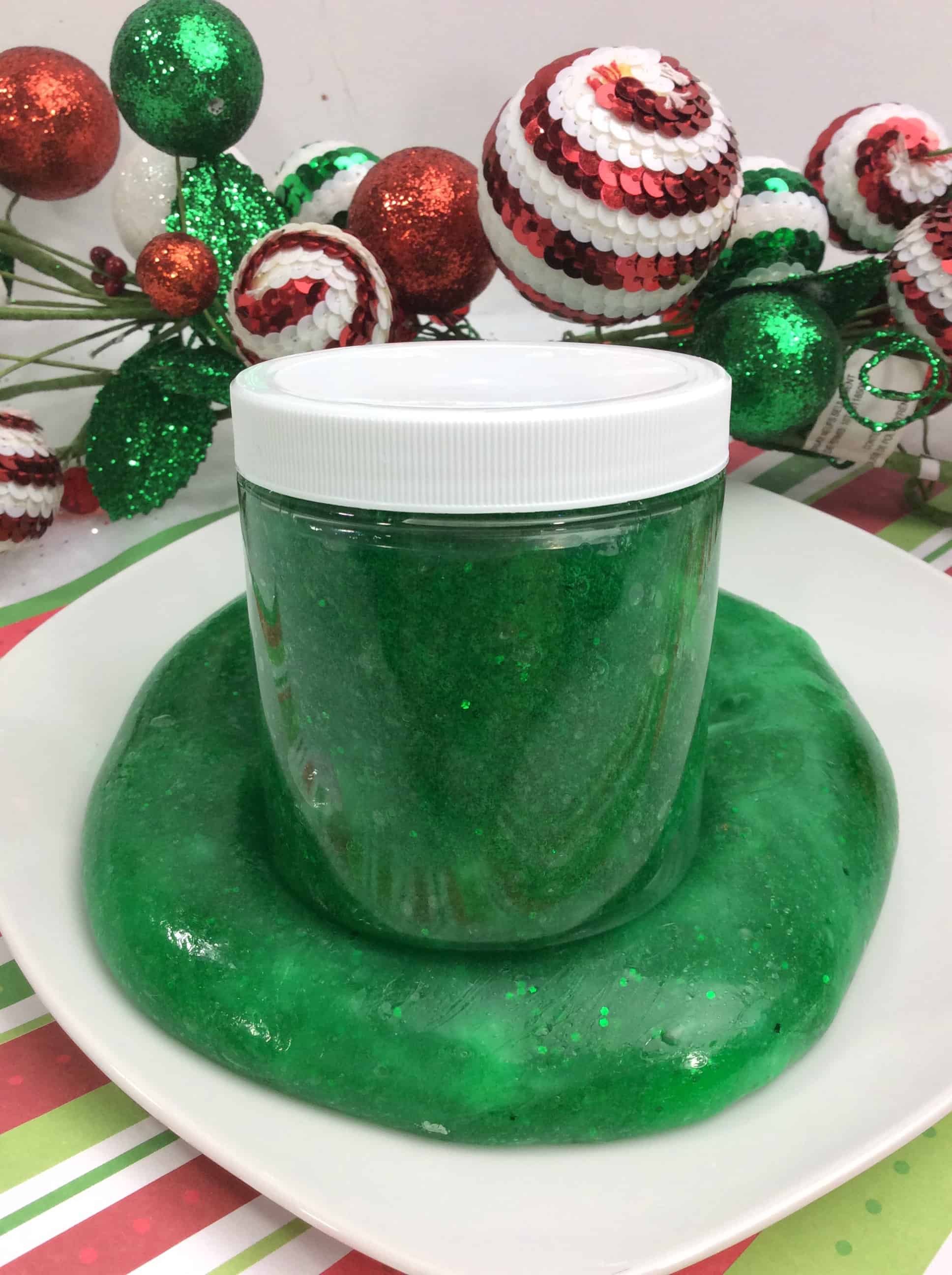 Elf on the Shelf Slime Recipe for a mischievous holiday elf