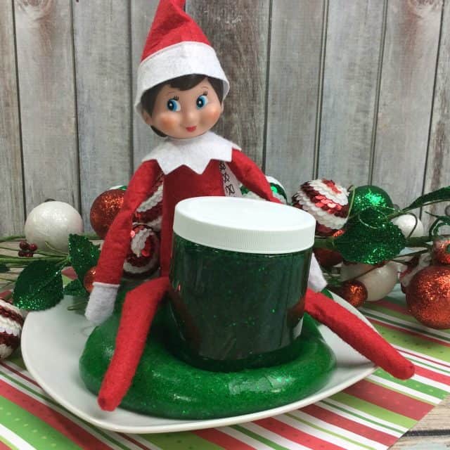 Simple elf on the shelf ideas for toddlers: Elf Slime