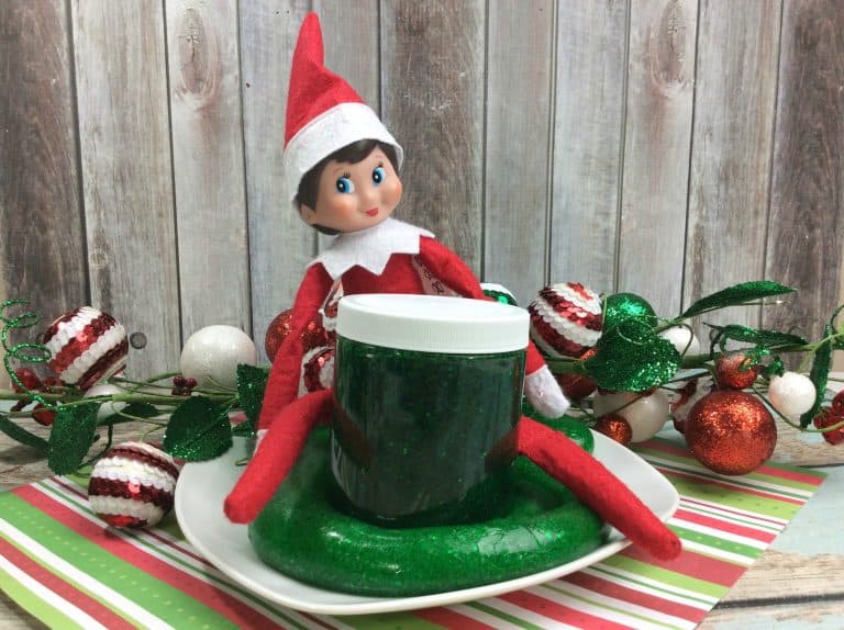 Simple elf on the shelf ideas for toddlers: Elf Slime