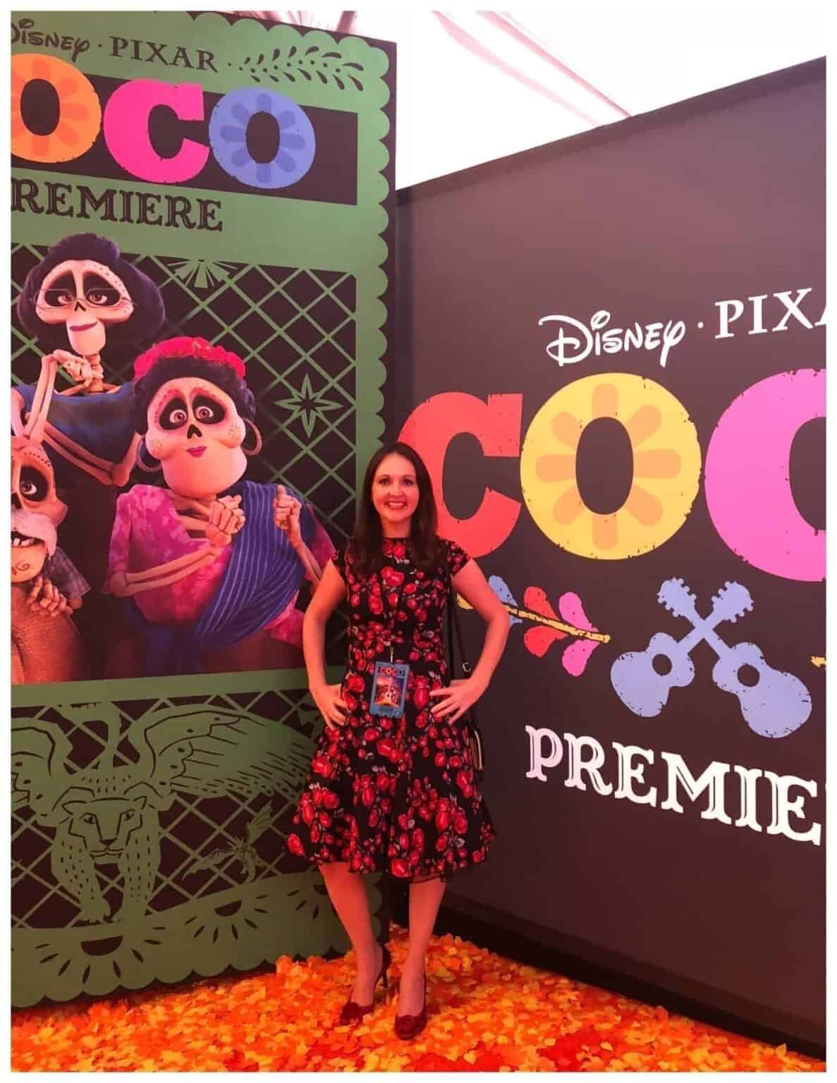Pixar Coco Marigold Carpet Event