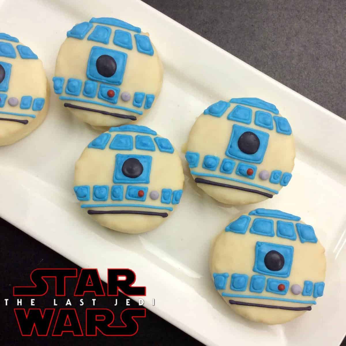 Star Wars R2D2 Treats- Easy Star Wars Treats for Kids