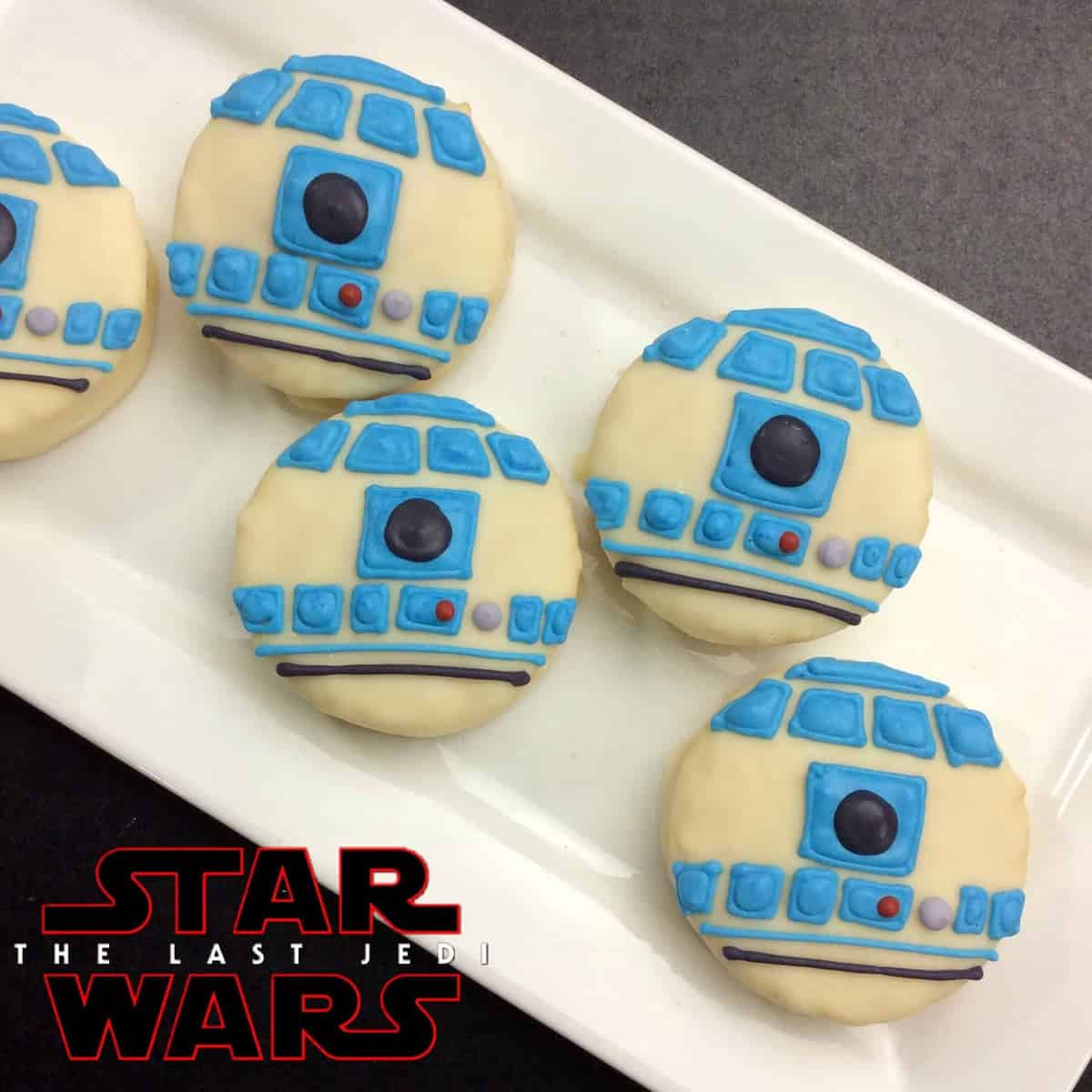 Star Wars R2D2 Treats- Easy Star Wars Treats for Kids