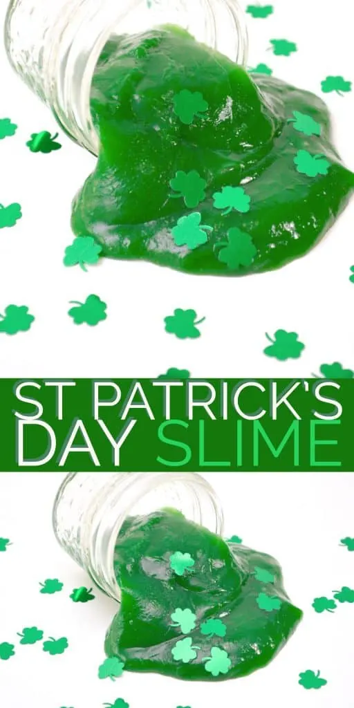 Saint Patricks Day Slime- Easy St. Patricks Day Slime Recipe
