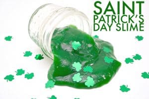 Saint Patricks Day Slime- Easy St. Patricks Day Slime Recipe
