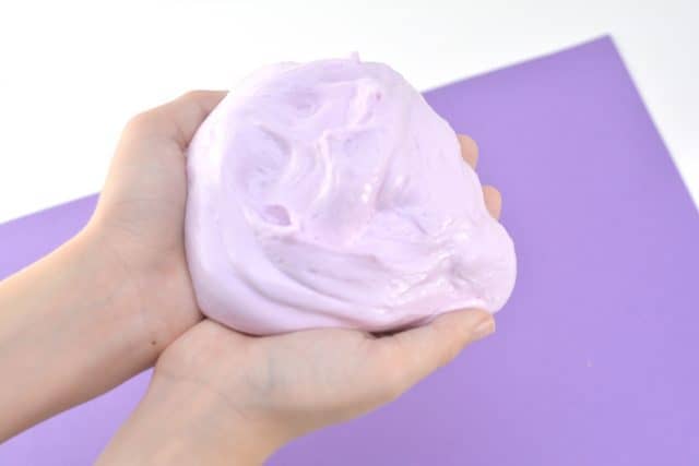 Easy shaving cream slime Recipe for kids- A Sparkle of Genius