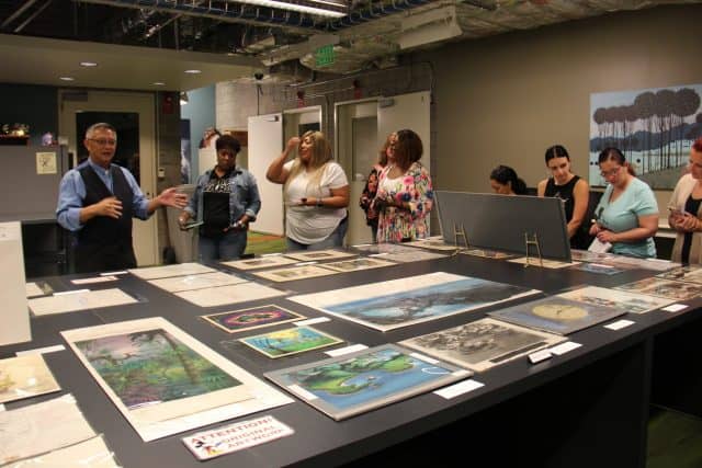 The magic behind the walls of the Animation Research Library