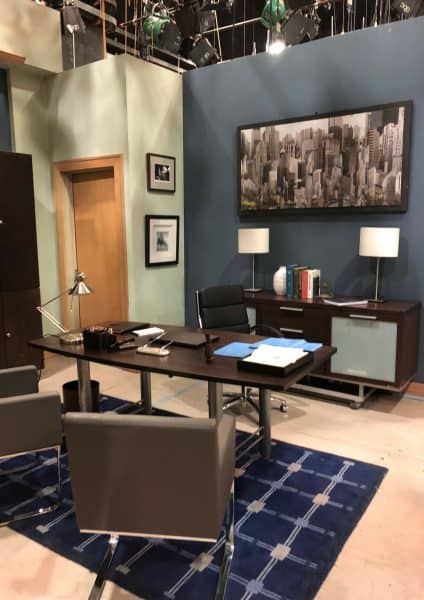 On the General Hospital Set - Celebrating 55 Years!