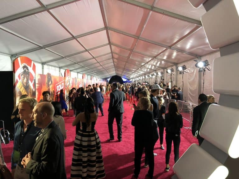 Solo: A Star Wars Story World Premiere - Walking the Red Carpet