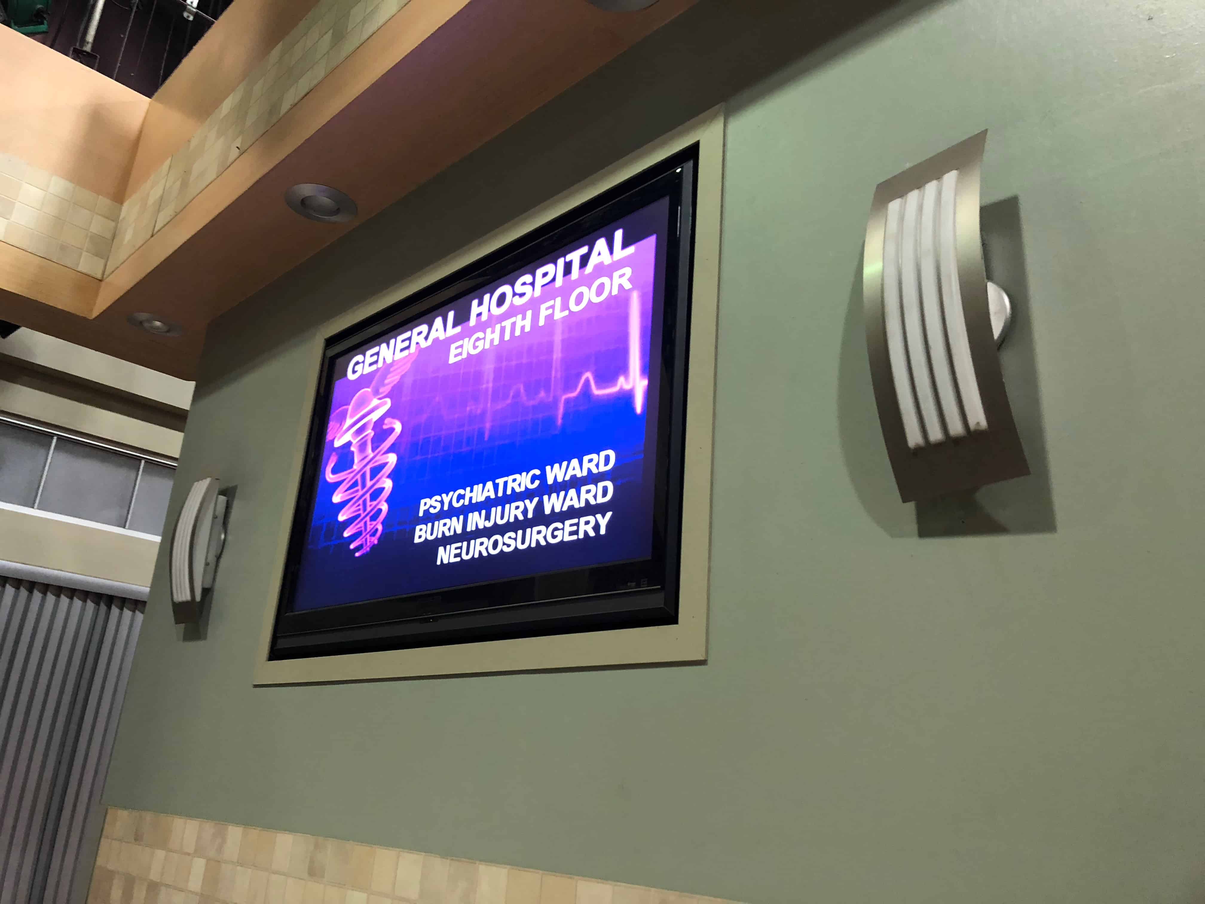 On the General Hospital Set - Celebrating 55 Years!