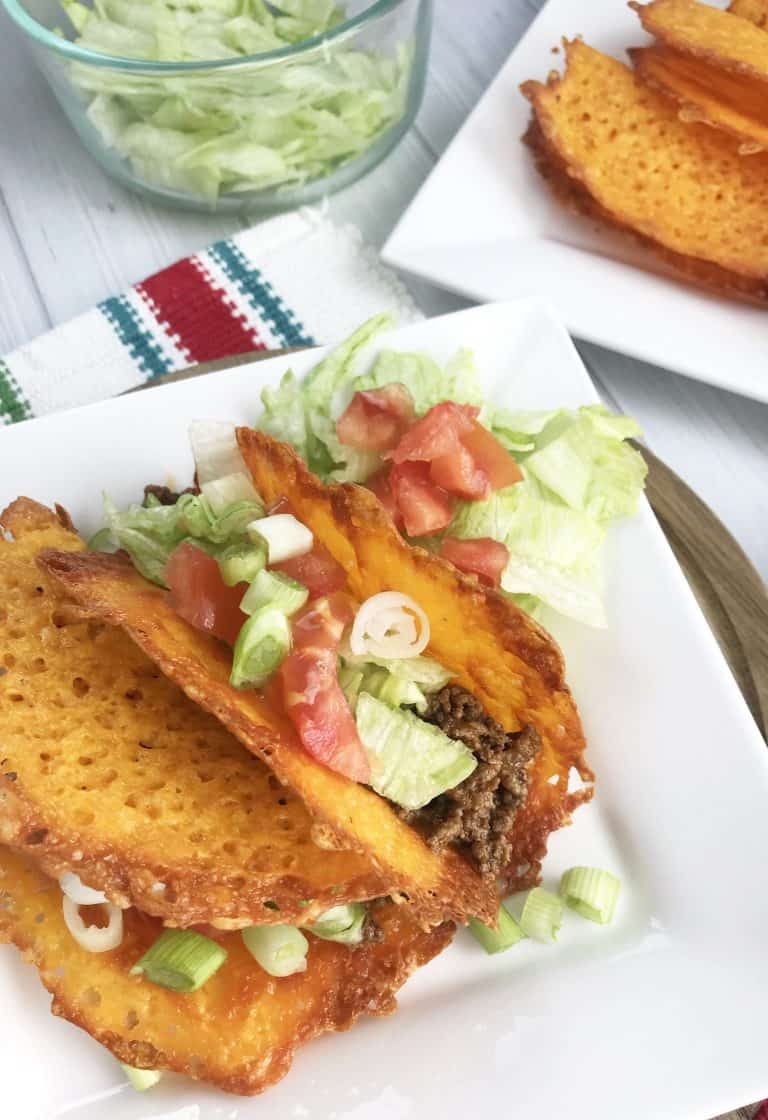 Keto Tacos with Cheese Shells - Make Your Own Cheese Taco Shells