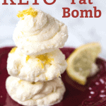 Lemon Fat Bombs - Ketognic Diet Fat Bomb Recipe