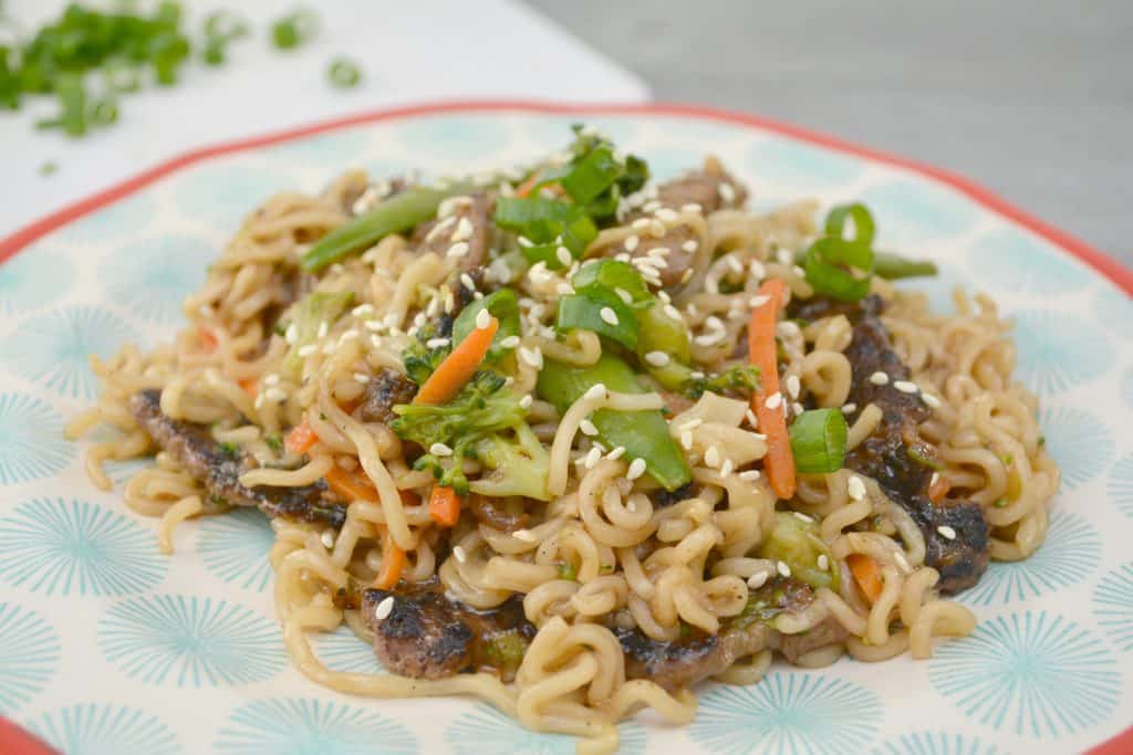 The Best Beef Ramen Recipe {Ever} - A Sparkle of Genius