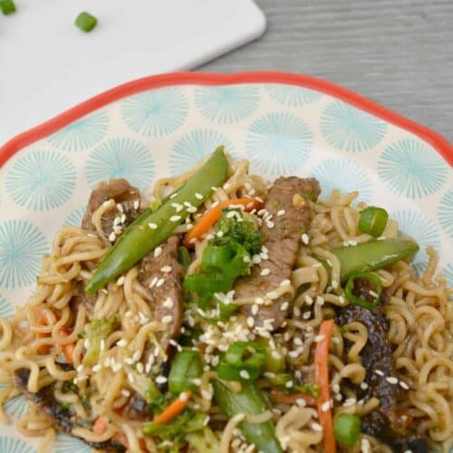 The Best Beef Ramen Recipe {Ever} - A Sparkle of Genius