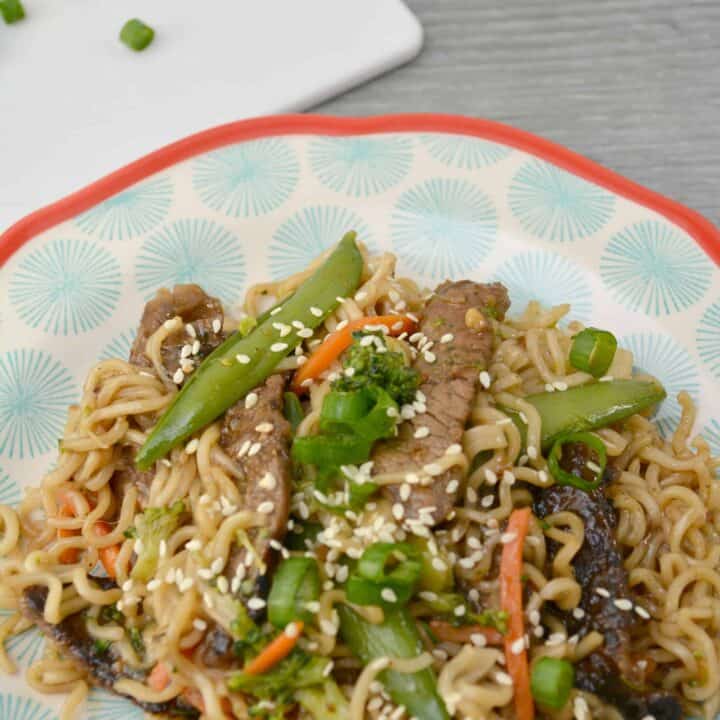 The Best Beef Ramen Recipe {Ever} - A Sparkle of Genius