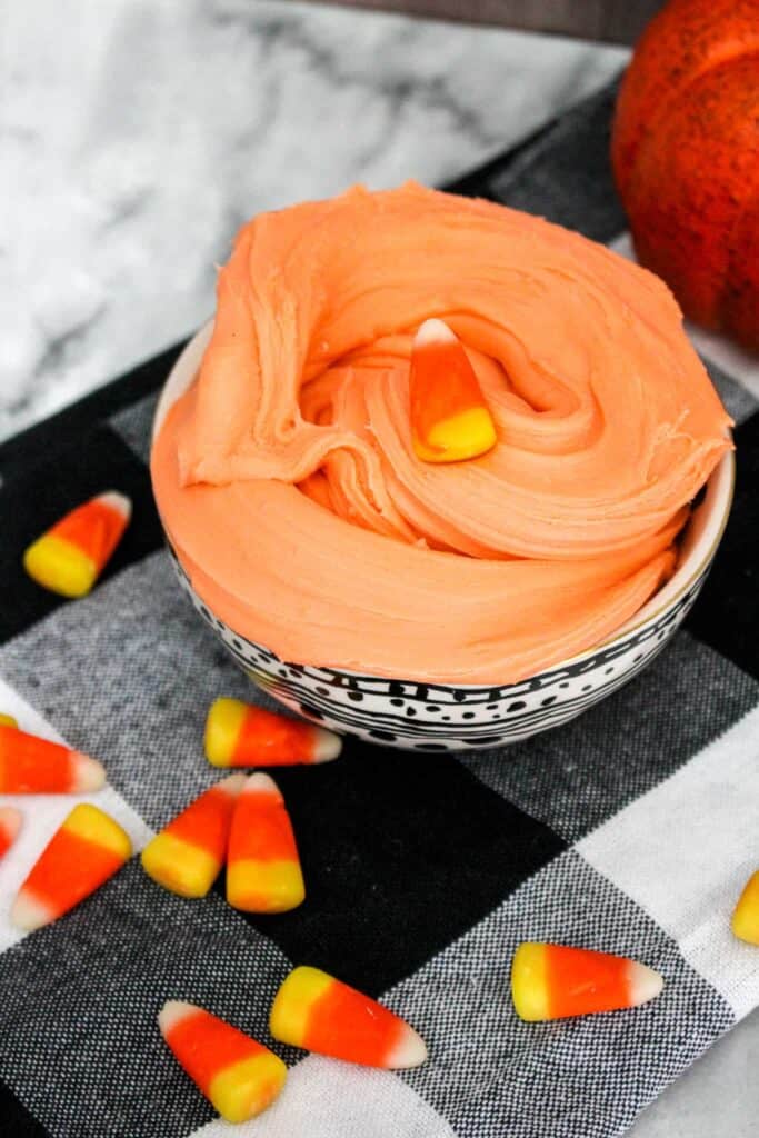 Candy Corn Slime Recipe - Edible Halloween Slime