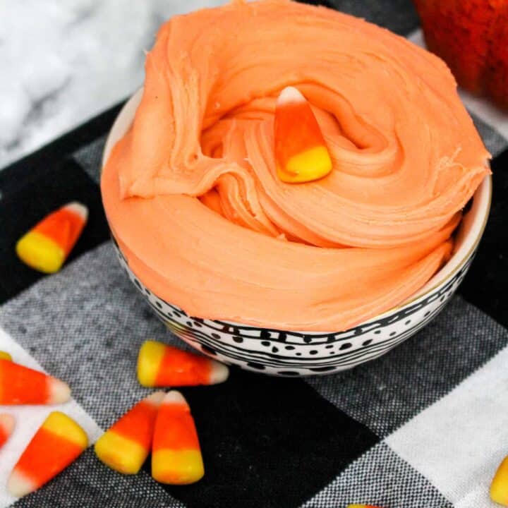 Candy Corn Slime Recipe - Edible Halloween Slime