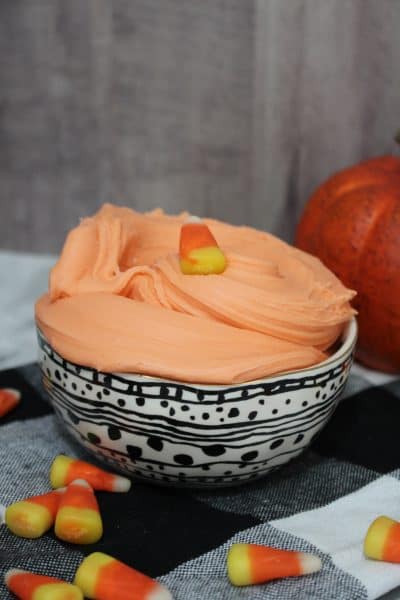 Candy Corn Slime Recipe - Edible Halloween Slime