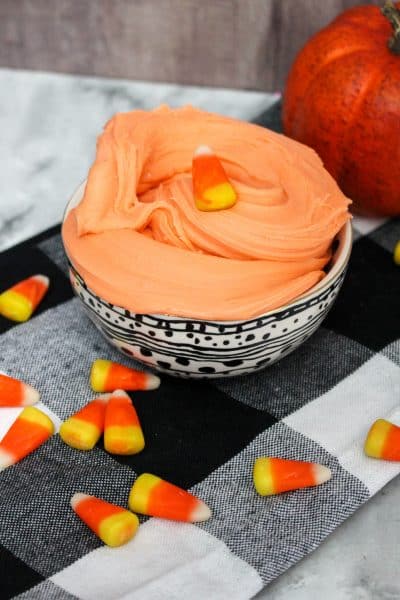 Candy Corn Slime Recipe - Edible Halloween Slime