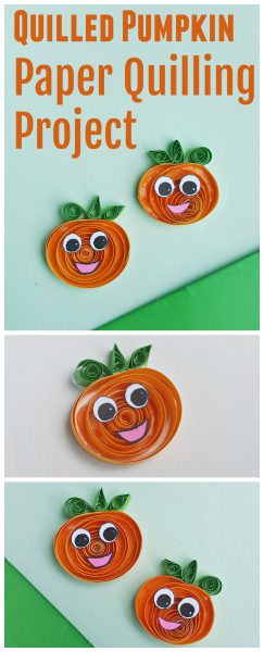 Paper Quilling - How to make a Quilled Pumpkin - A Sparkle of Genius