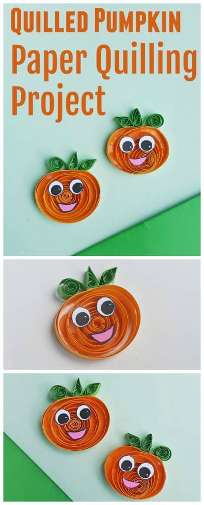 Paper Quilling - How to make a Quilled Pumpkin - A Sparkle of Genius