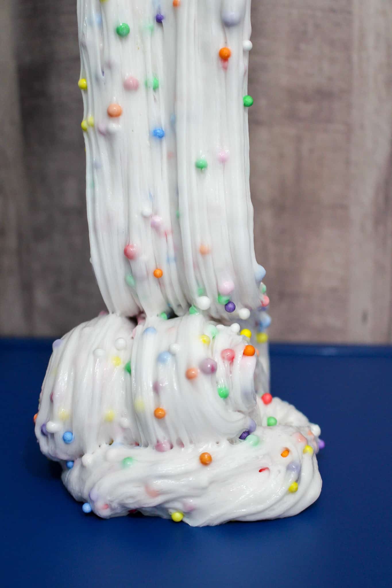 How to make Birthday Foam Bead Slime - A Sparkle of Genius
