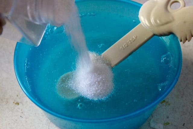 Crunchy Slime Recipe with Foam Beads | A Sparkle of Genius