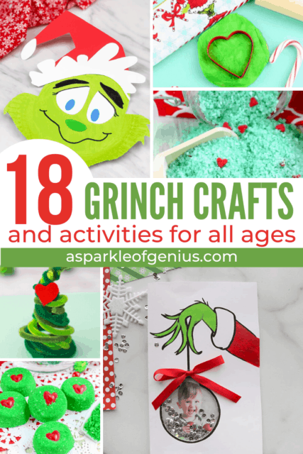 18 Grinch Crafts & Activities for All Ages - A Sparkle of Genius