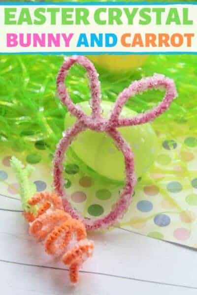 How to make a Crystal Easter Bunny and Carrot - A Sparkle of Genius