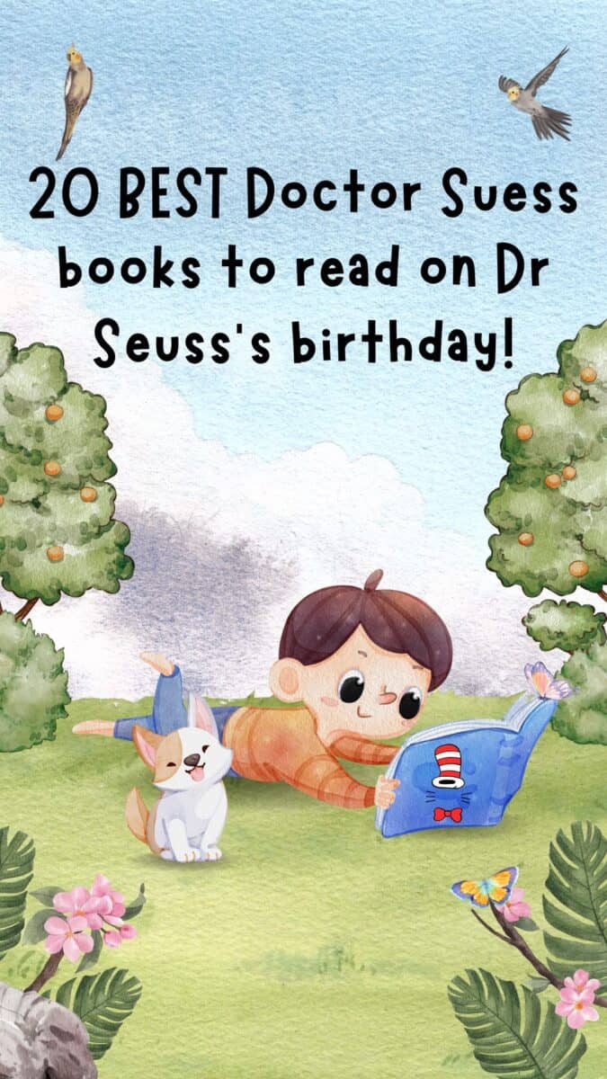 20 BEST Doctor Suess books to read on Dr Seuss's birthday