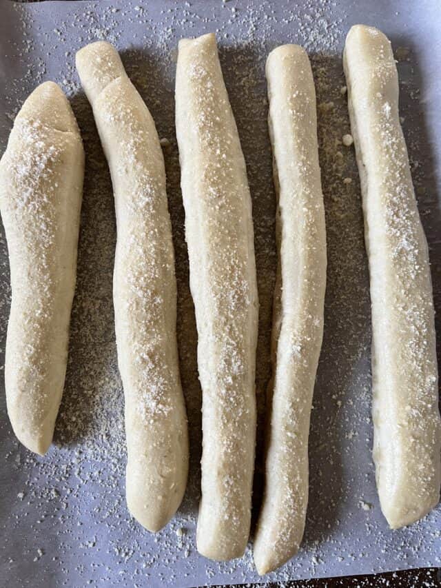 Homemade Bread Machine Breadsticks