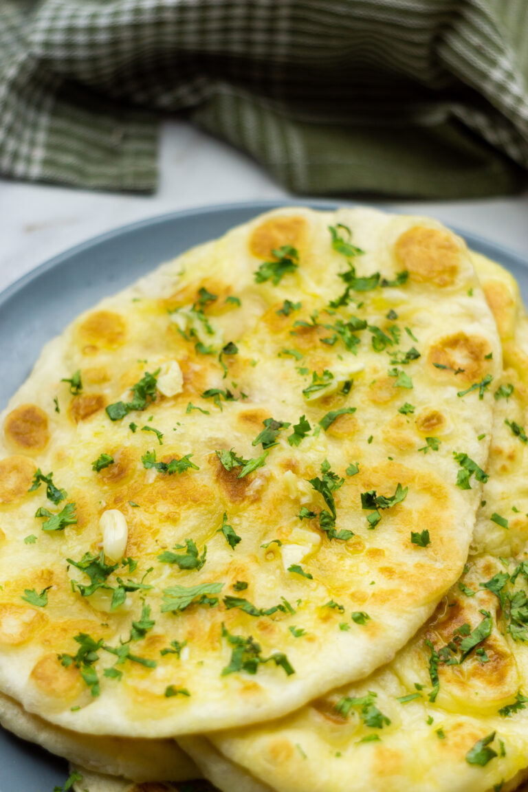 Authentic naan recipe: Homemade Garlic Butter Naan - A Sparkle of Genius