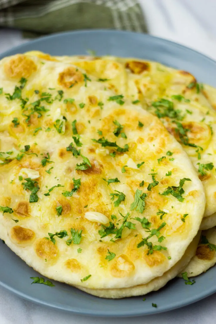 Authentic naan recipe: Homemade Garlic Butter Naan - A Sparkle of Genius