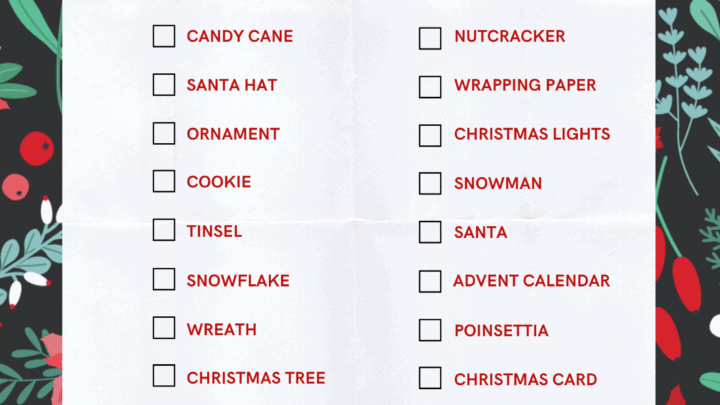 Free printable closed for christmas sign template - A Sparkle of Genius