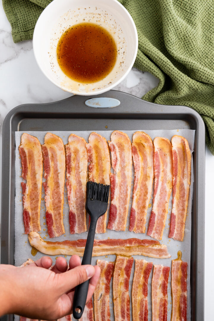 Maple candied bacon recipe: maple-candied & brown sugar - A Sparkle of ...